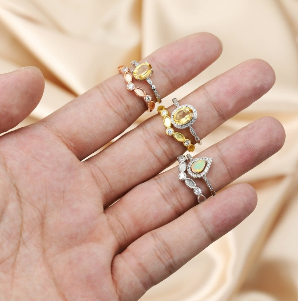 Custom Empress Band (Stacking Band with Point)